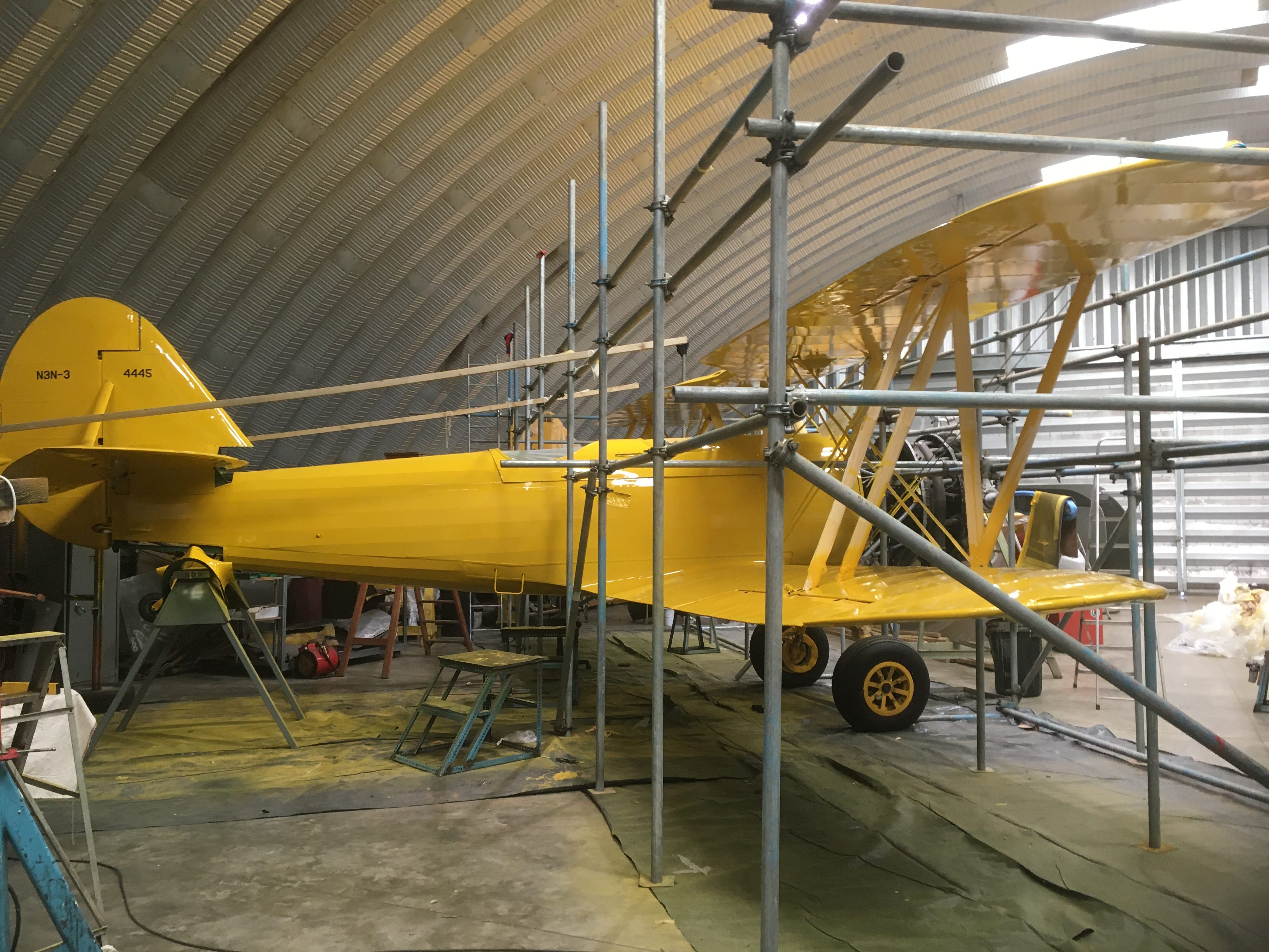 Naval Aircraft Hangar Lincolnshire | Premier Access Scaffolding