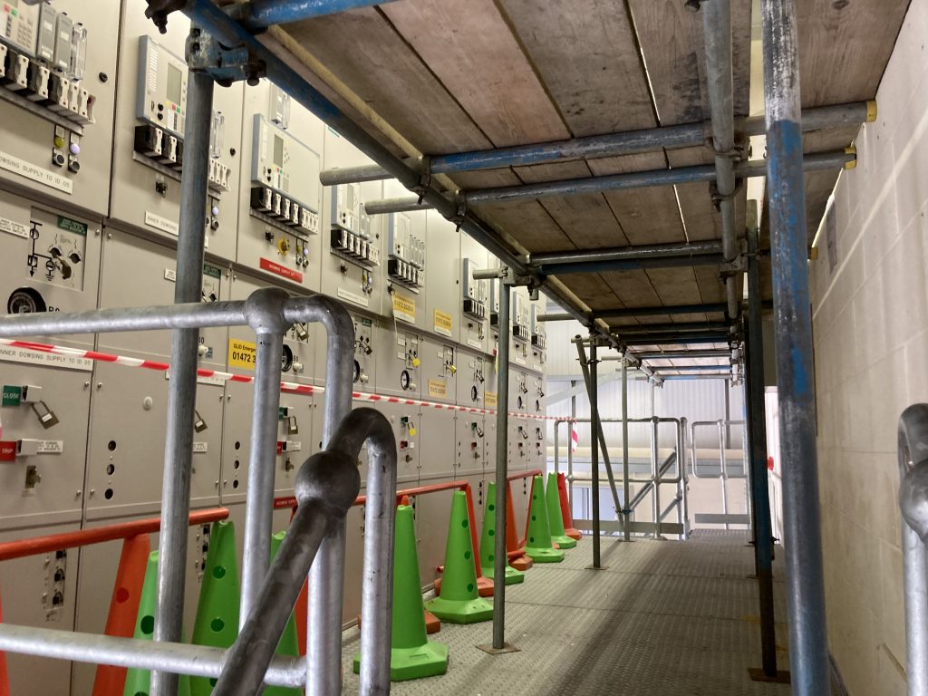 Substation HV Switch room, Lincolnshire Windfarm - Premier Access ...
