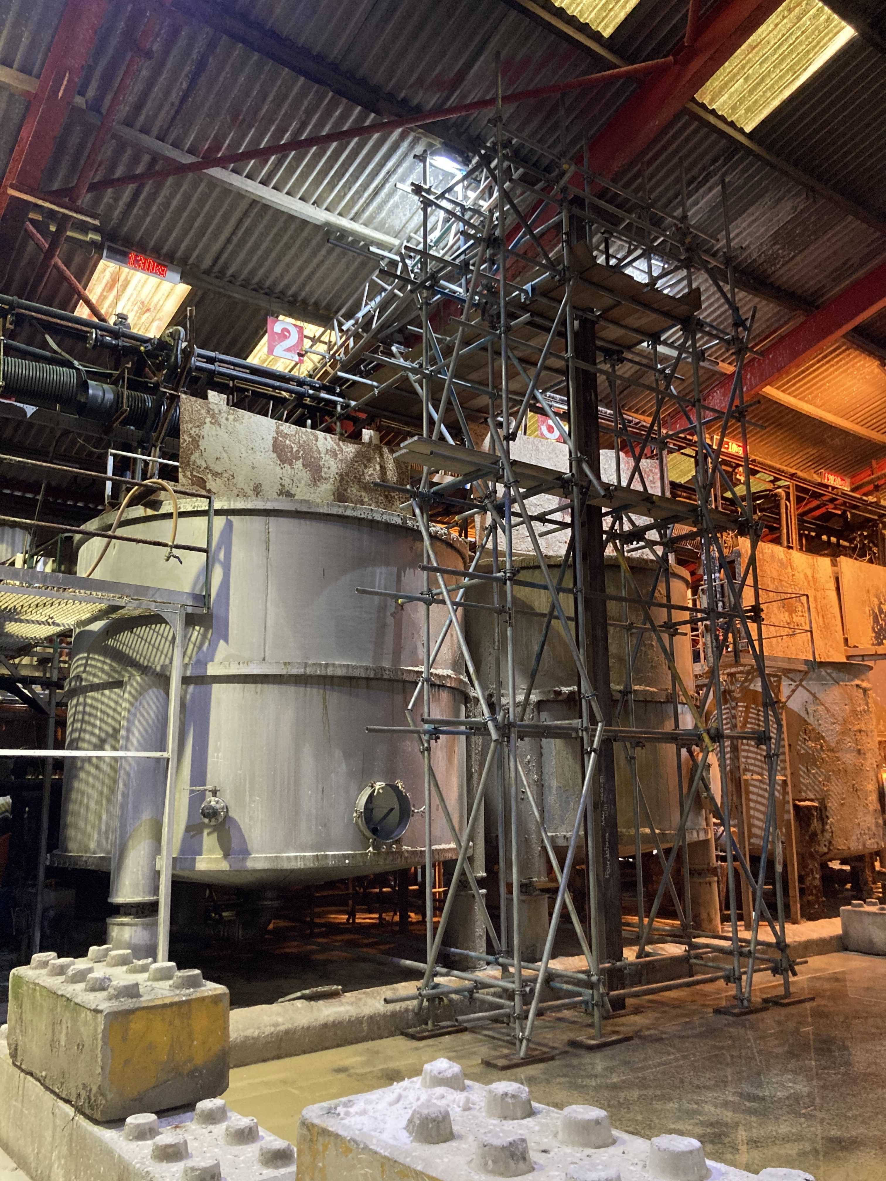 Fertiliser Plant, Lincolnshire - Premier Access Scaffolding Ltd