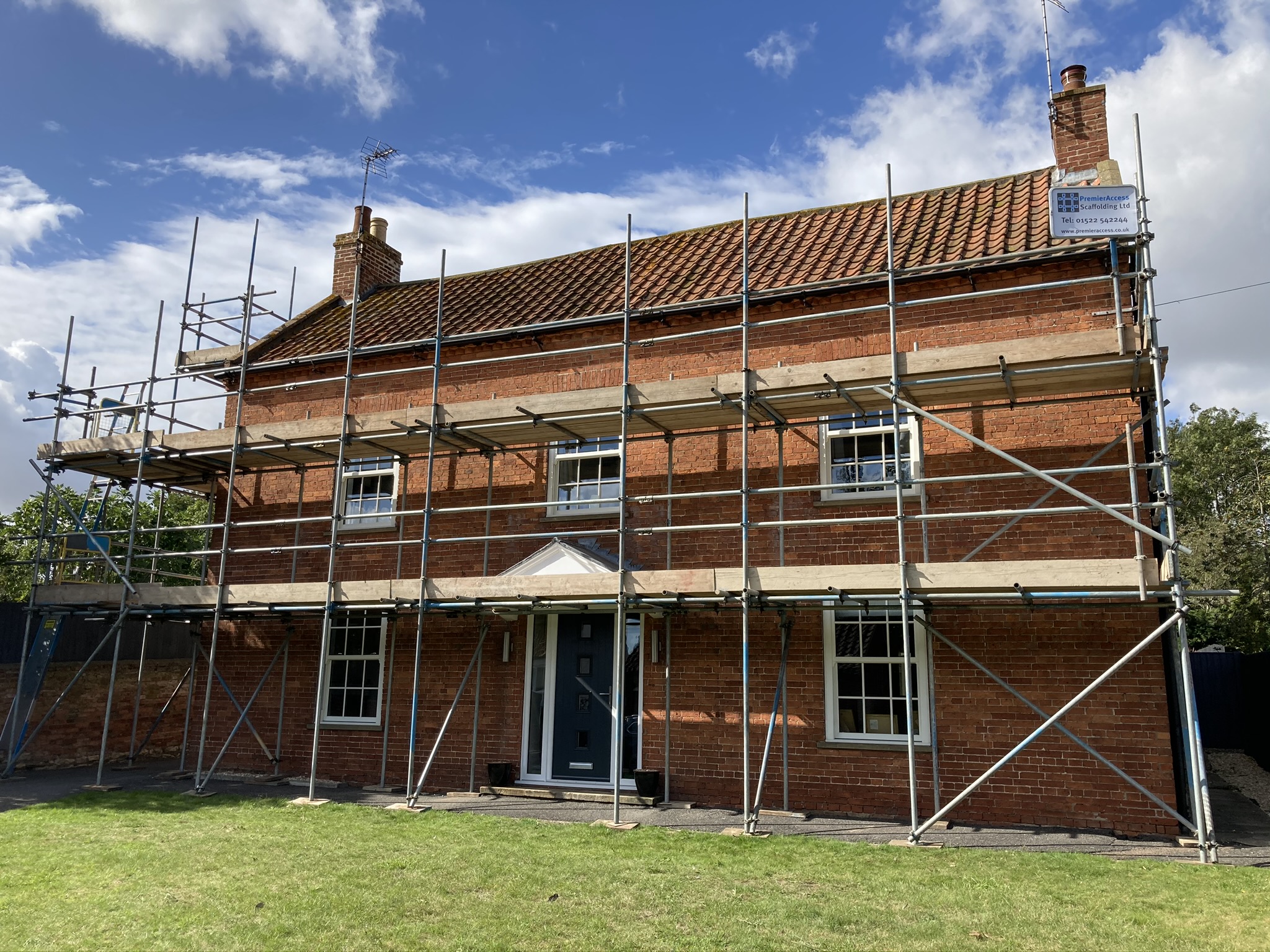 The Farmhouse, Dunholme - Premier Access Scaffolding Ltd